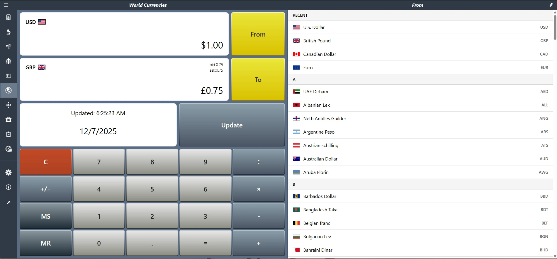 Currency Conversion Made Simple with CalcPro - Panoramic Software ...